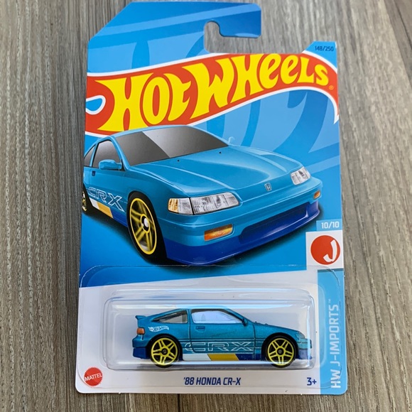 Toys | Hot Wheels 88 Honda Crx Hotwheels New Hw J Imports Diecast ...